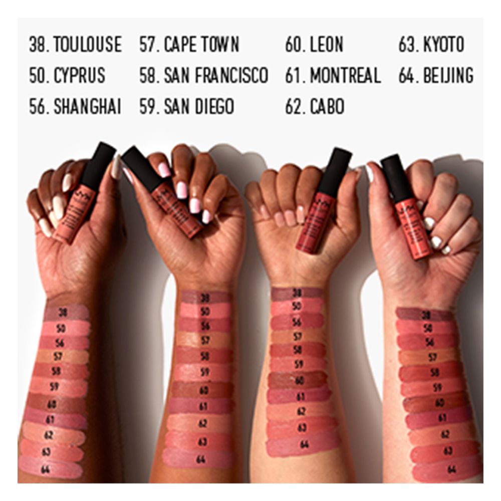 NYX Soft Matte Lip Cream, 09 Abu Dhabi – My Store